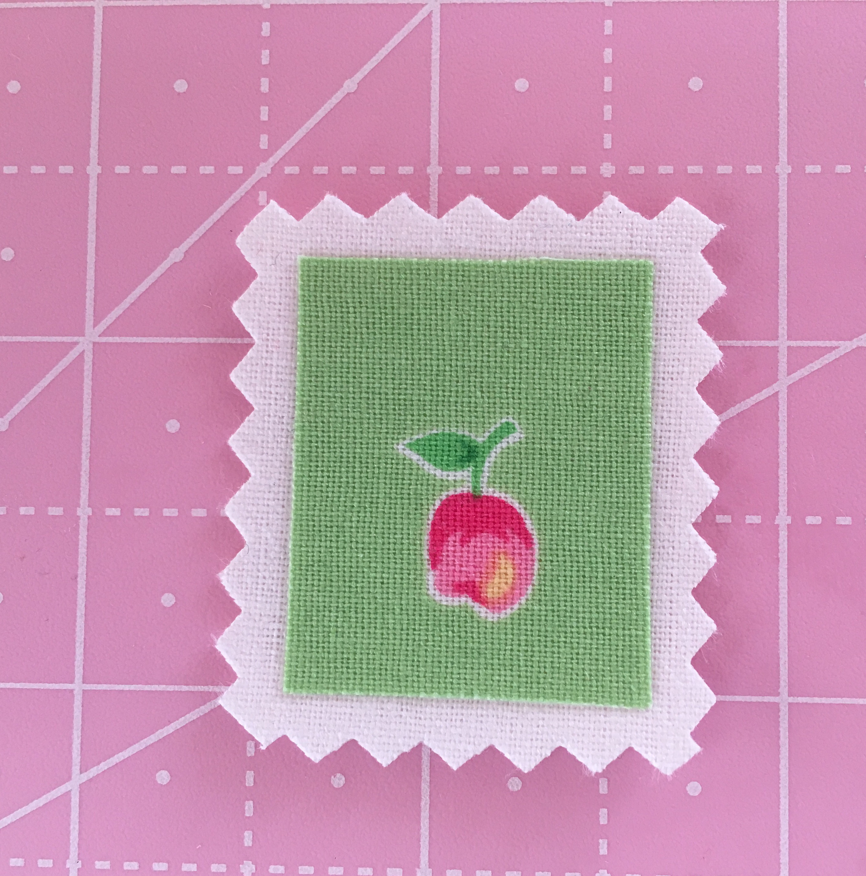 Fabric Postage Stamps — A Patchwork Embellishment for Your Bags ...