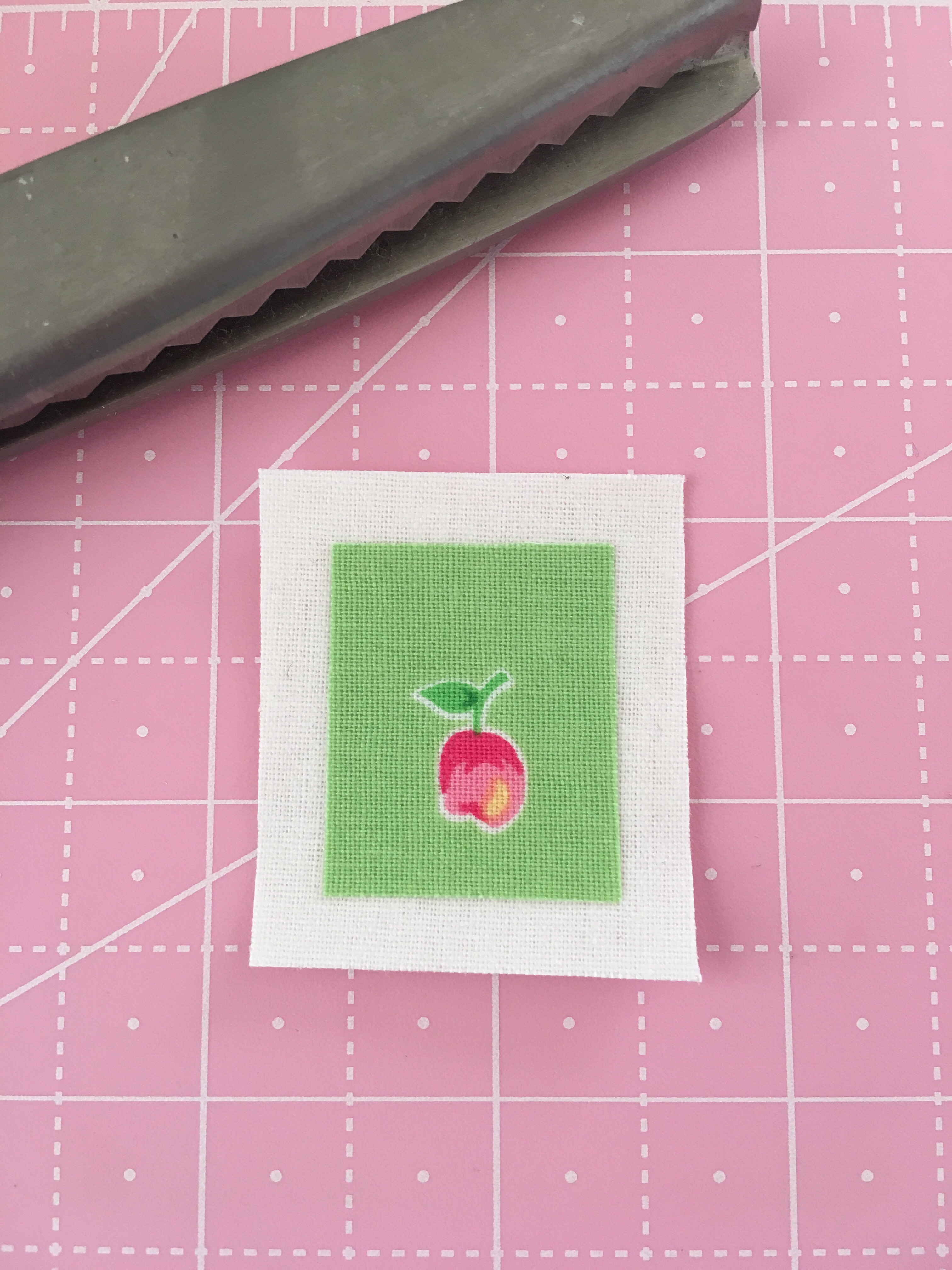 Pretty Fabric Postage Stamps – Ma & Me Designs