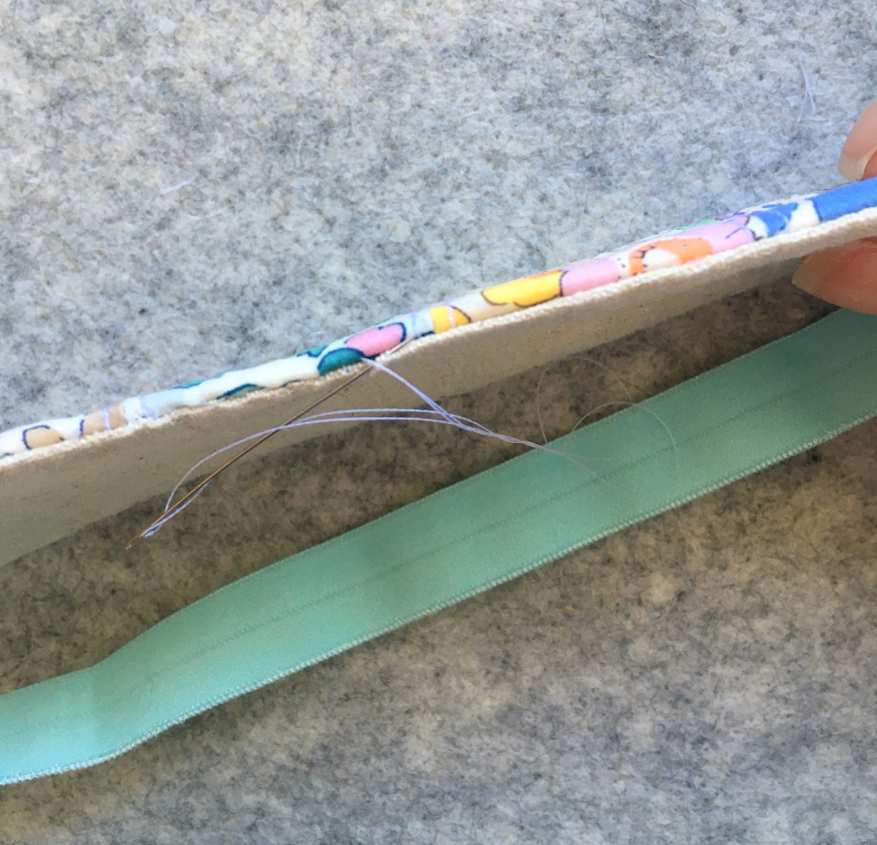 Liberty Elastic Bookmark – Ma & Me Designs