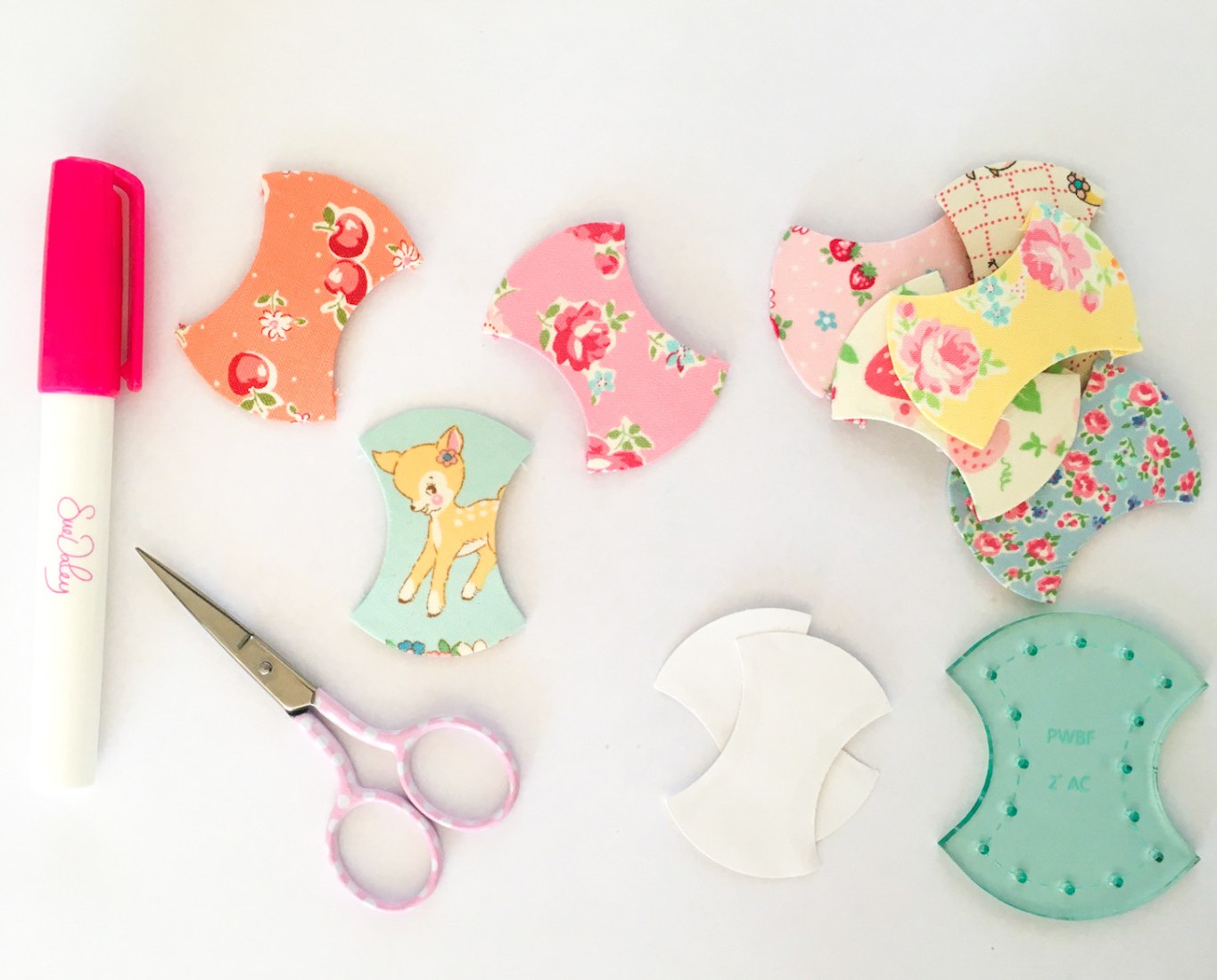 How To Sew Apple Cores Using My EPP Method – Ma & Me Designs