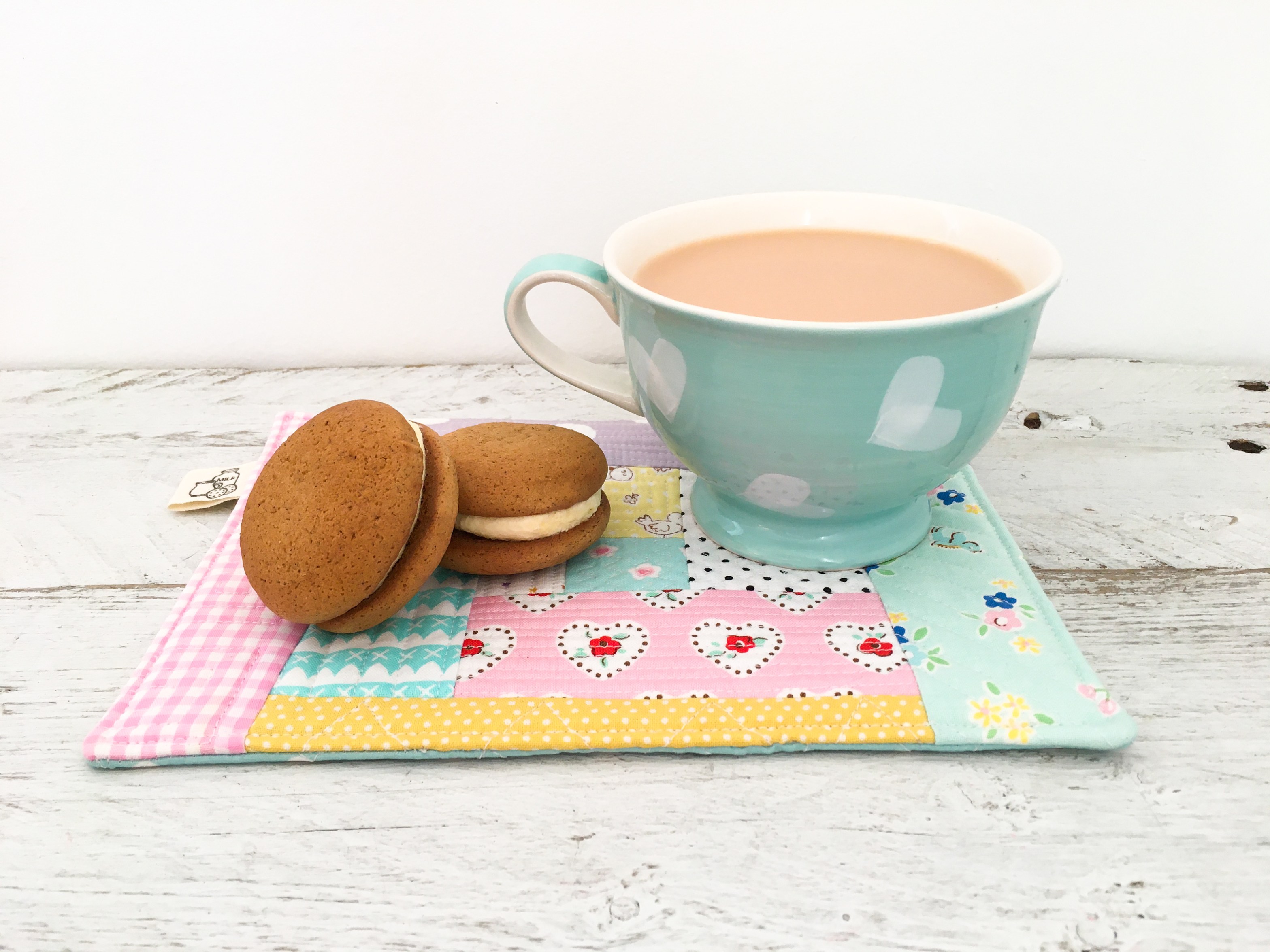 Quilt As You Go Mug Rug – Ma & Me Designs