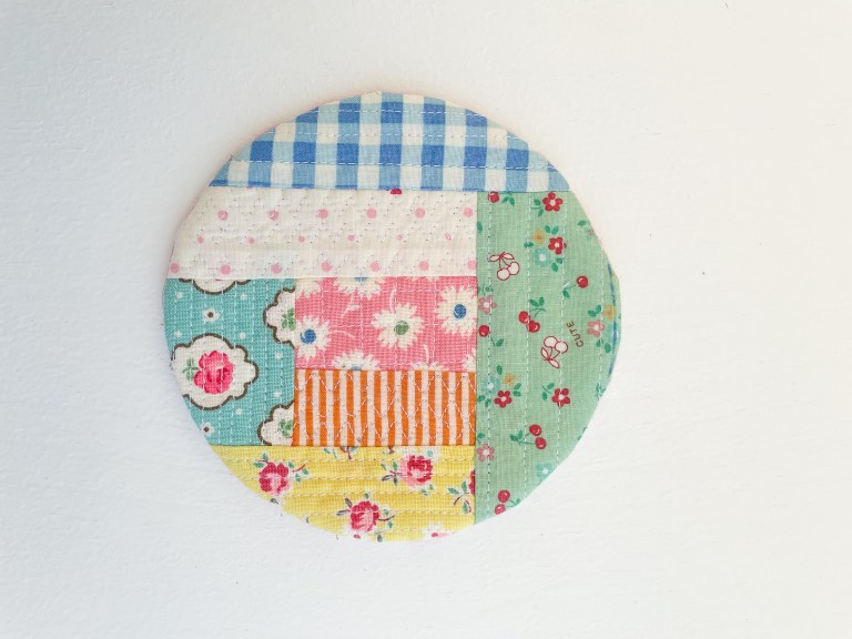 Happy Scrappy Coasters – Ma & Me Designs